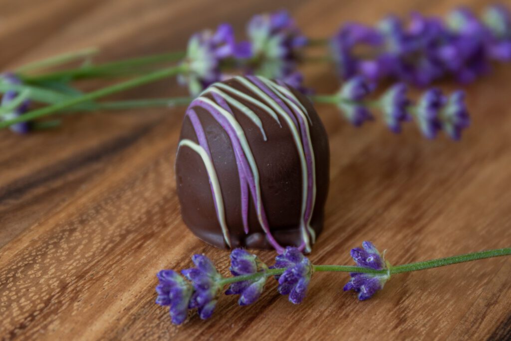 Lavender Chocolate Truffles - Lavender Hill Farm